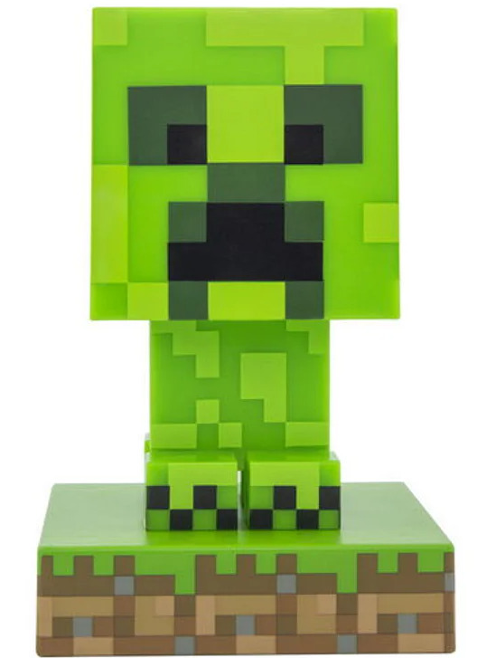 Lampička Minecraft - Creeper Icon Light - shop.CSFD.cz