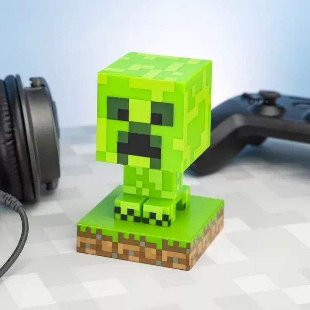 Lampička Minecraft - Creeper Icon Light - shop.CSFD.cz