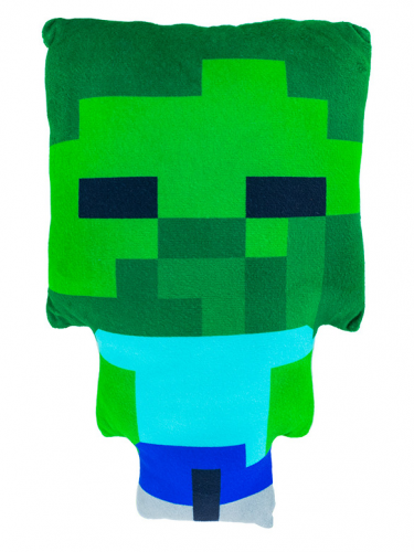 Polštář Minecraft - Zombie Character - shop.CSFD.cz