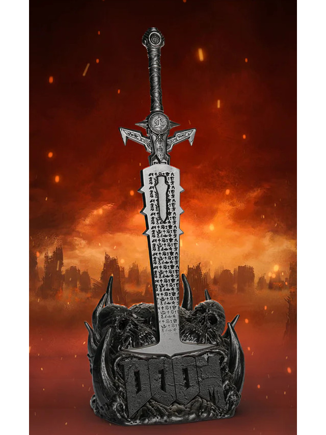 Nůž na dopisy Doom - Crucible Sword Letter Opener - shop.CSFD.cz
